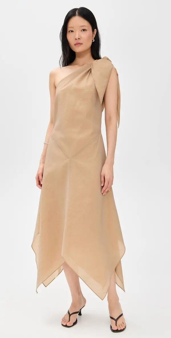 Rodebjer Spring Crinkled Midi Dress