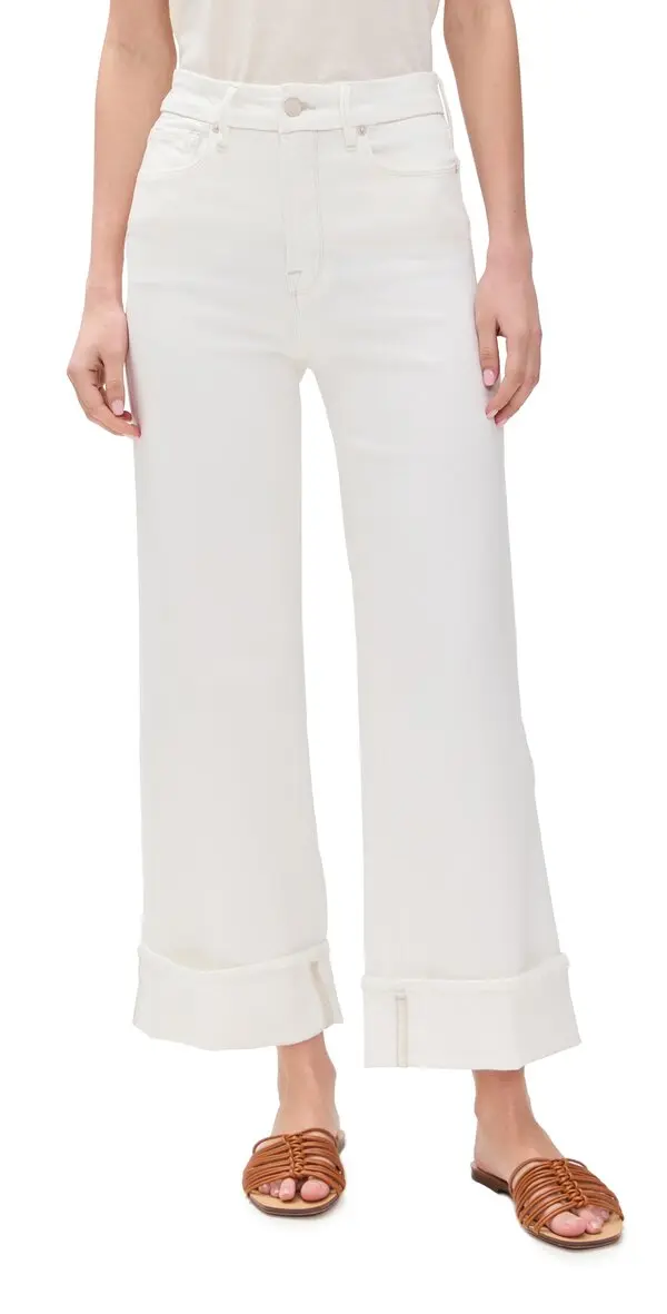 Good American Good Skate Cropped Jeans