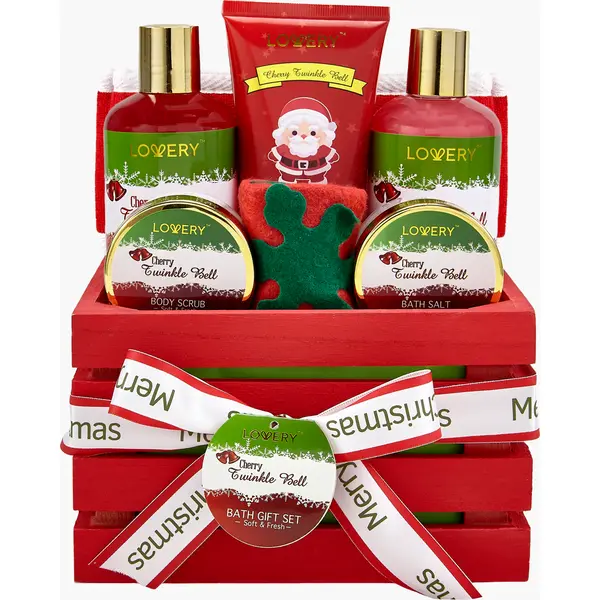 LOVERY Cherry Twinkle Bell Home Spa Set