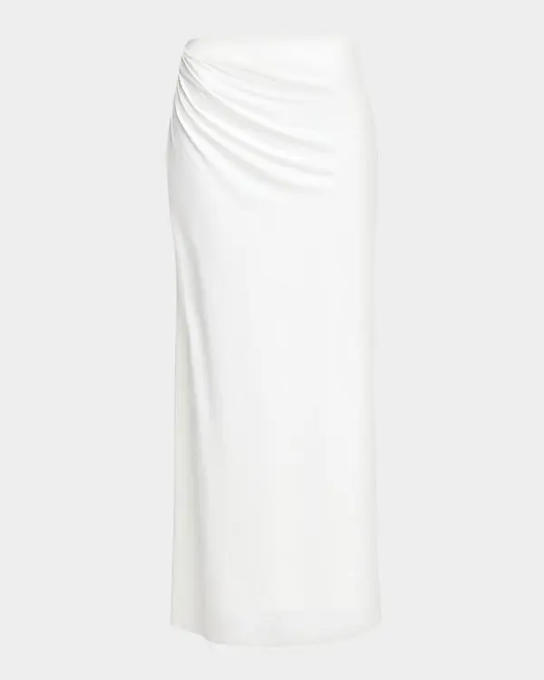 Significant Other Priya Draped Skirt - Chalk