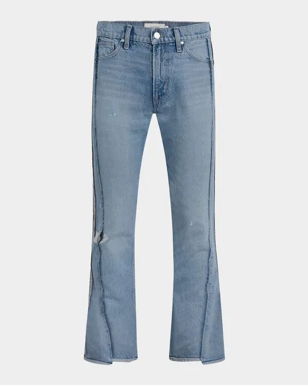 Hudson Jeans Walker Reconstruction Kick Flare Jeans - Reconstructed Indi