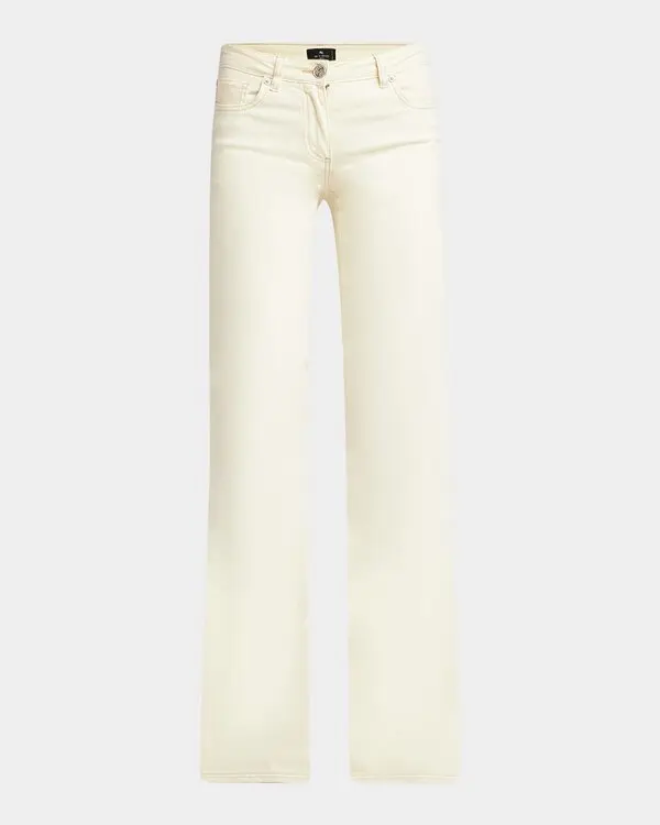 Etro Mid-rise Flare Jeans