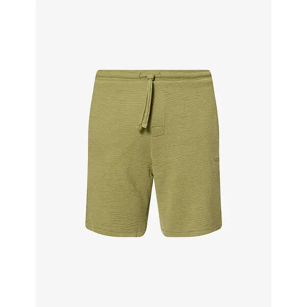 Hugo Boss Ribbed Stretch-woven Shorts