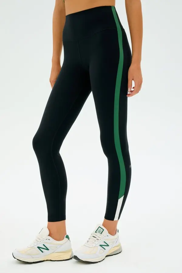 Splits59 Layla Airweight High-waist 7/8 Leggings - Black/arugula