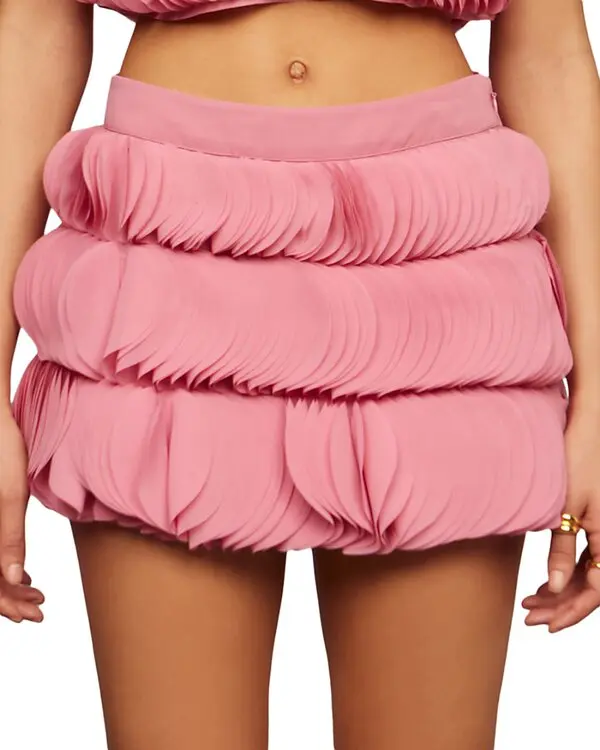 AMUR Jazzlyn Applique Skirt