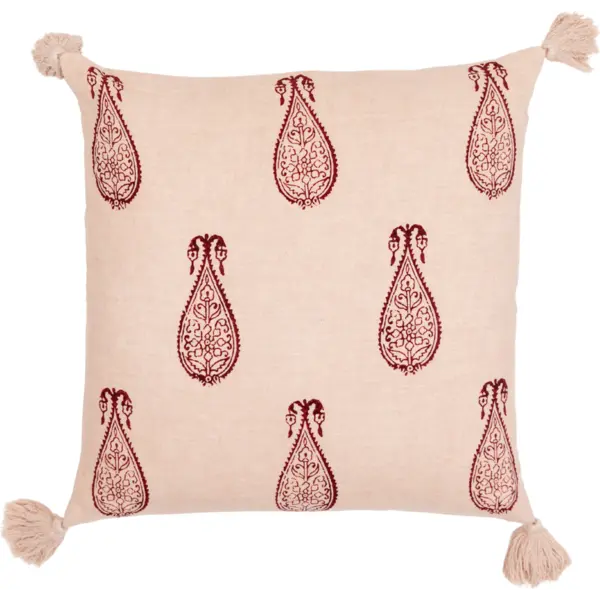 ALAMWAR Samodh Decorative Pillow Cover With Tassels