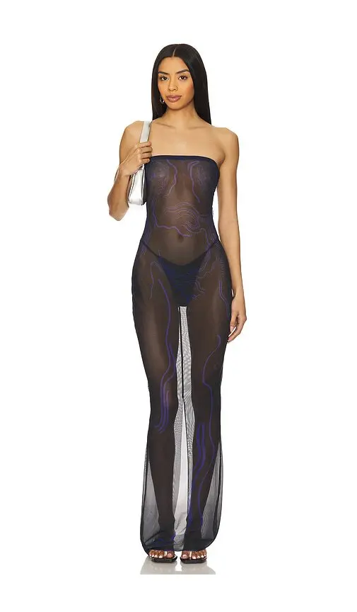 DI PETSA Venus Shell Mesh Dress