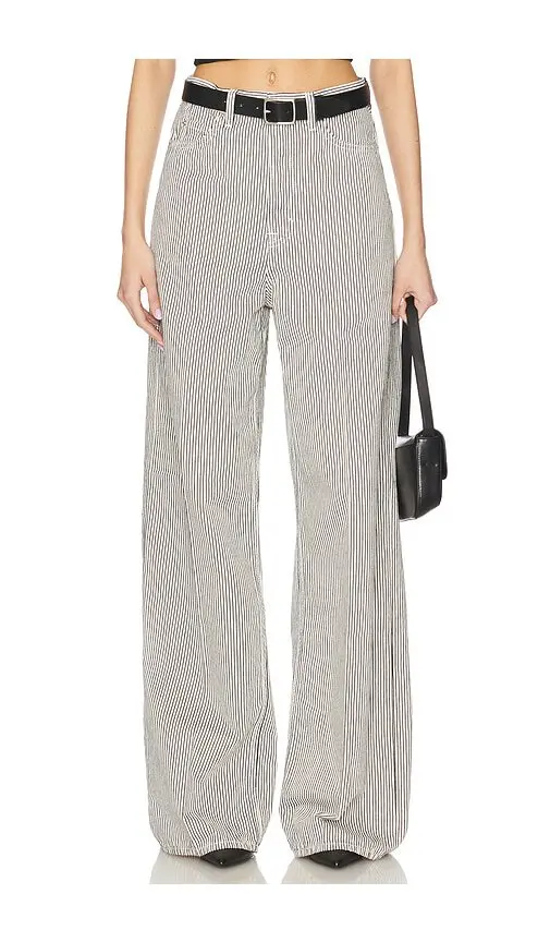 GRLFRND Rey High-rise Wide Leg Jeans