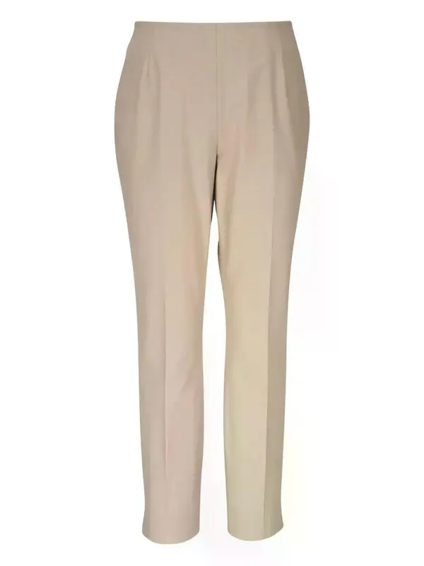 Lafayette 148 New York Pressed-crease Trousers - Neutrals