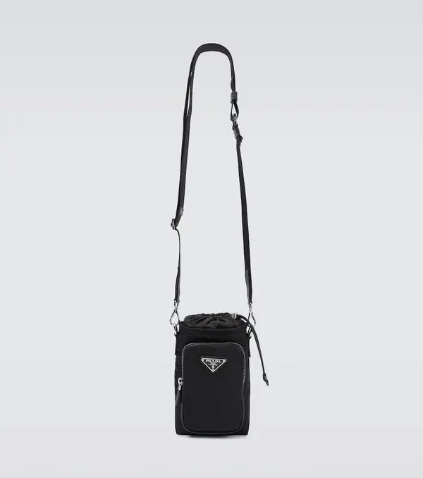 Prada Re-nylon Phone Case - Black