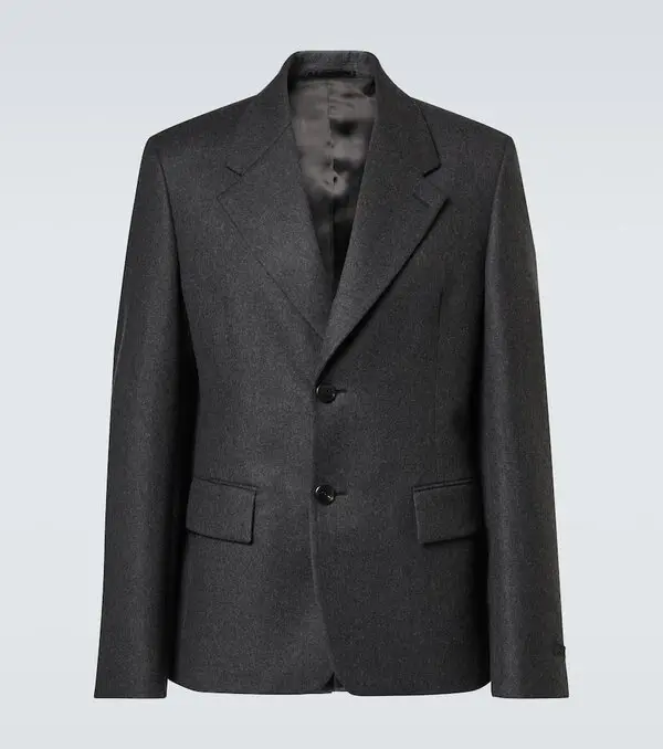 Prada Single-breasted Wool Blazer