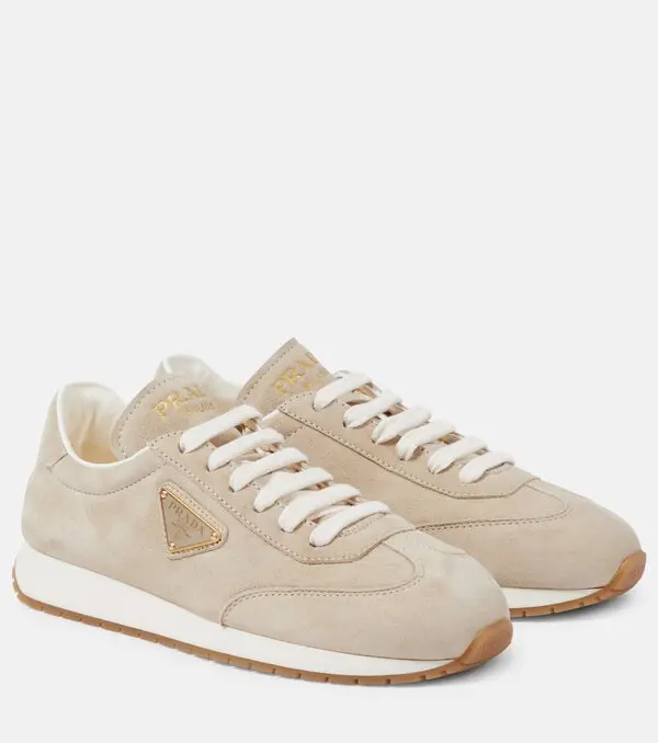 Prada Rank Suede Sneakers