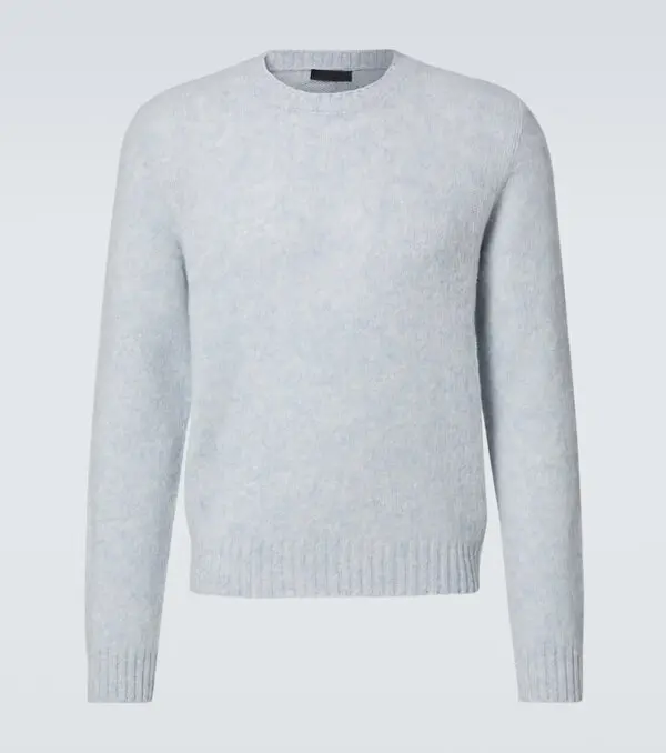 Prada Virgin Wool Sweater - Beige