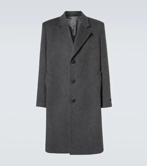 Prada Virgin Wool Overcoat