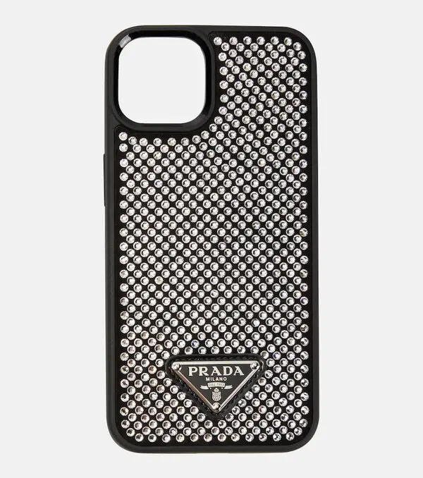 Prada Crystal-embellished Iphone 13 Case