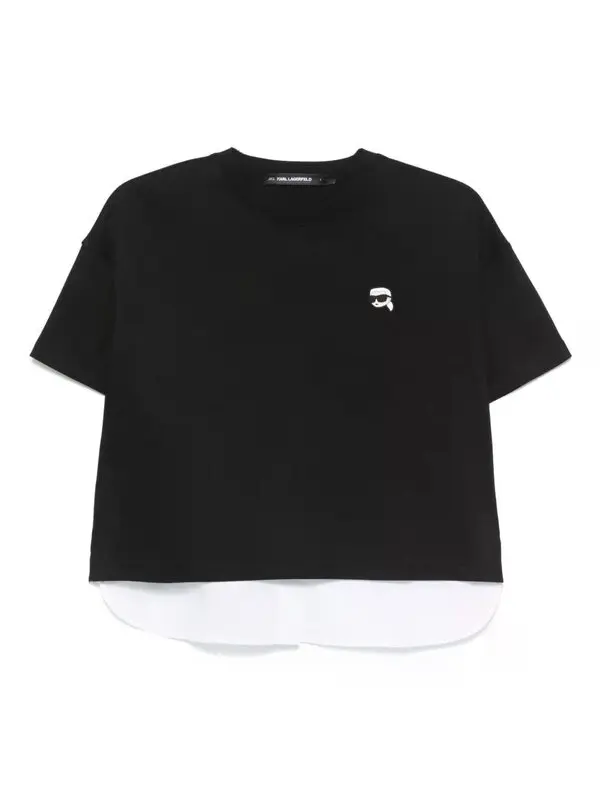 Karl Lagerfeld Ikon-logo T-shirt