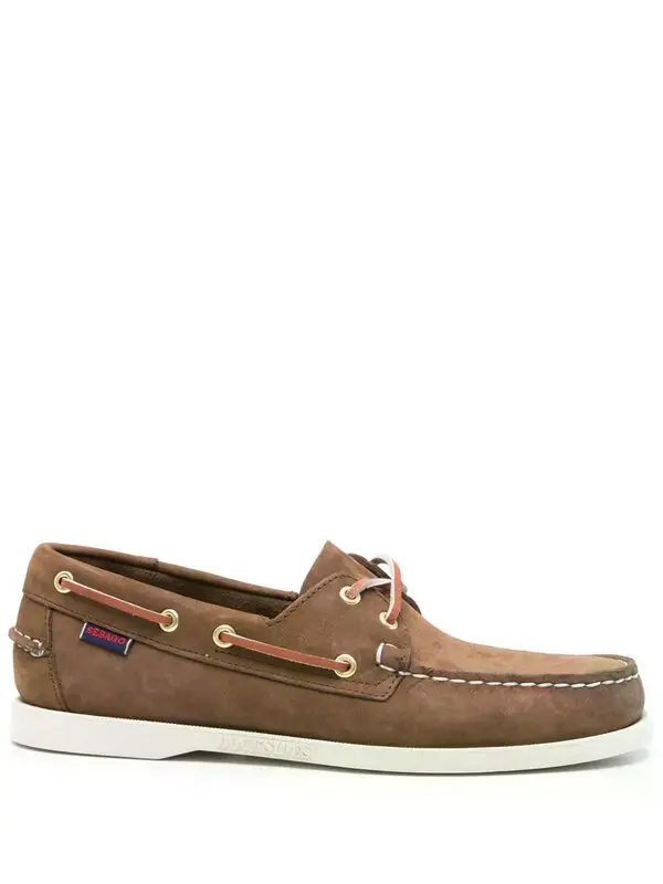 SEBAGO Suede Boat Shoes - Neutrals