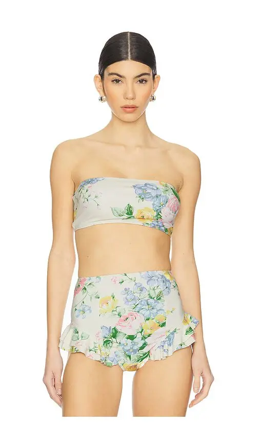 SELKIE The Bandeau Bikini Top - Briar Rose