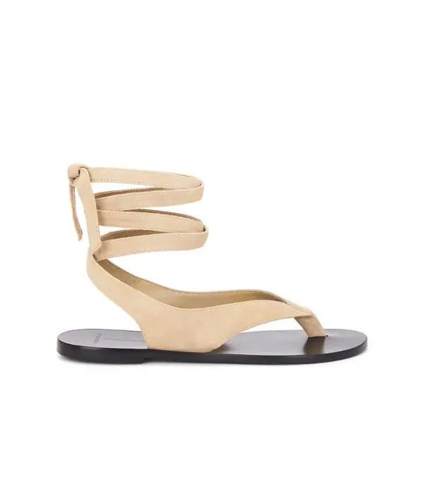 BLACK SUEDE STUDIO Tres Sandal - Sand Suede