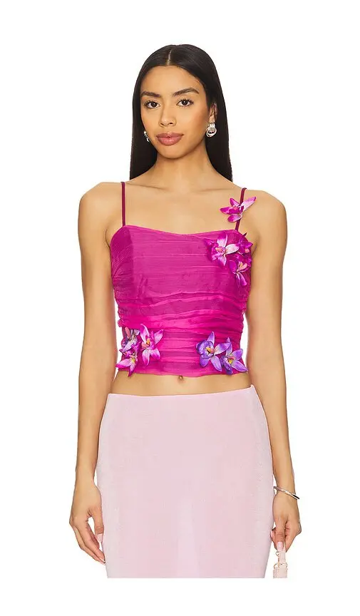 TYLER MCGILLIVARY Jolie Corset Top