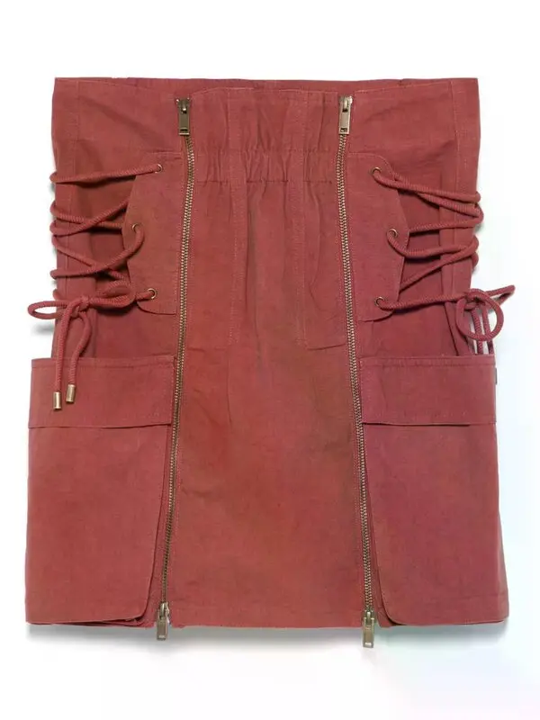 Isabel Marant Iteli Mini Skirt - Brown