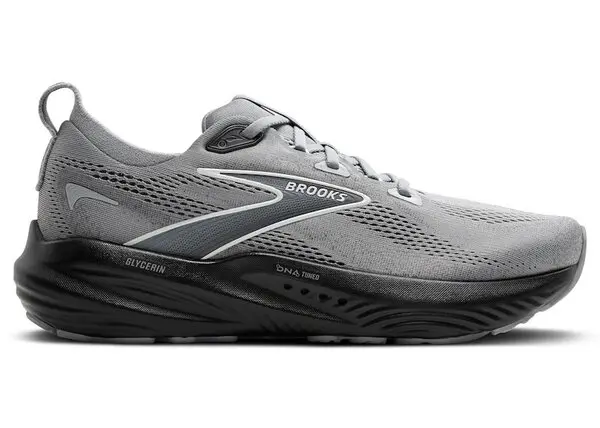 Brooks Glycerin 22 Athletic Sneakers - Primer Grey/ebony/bluewash