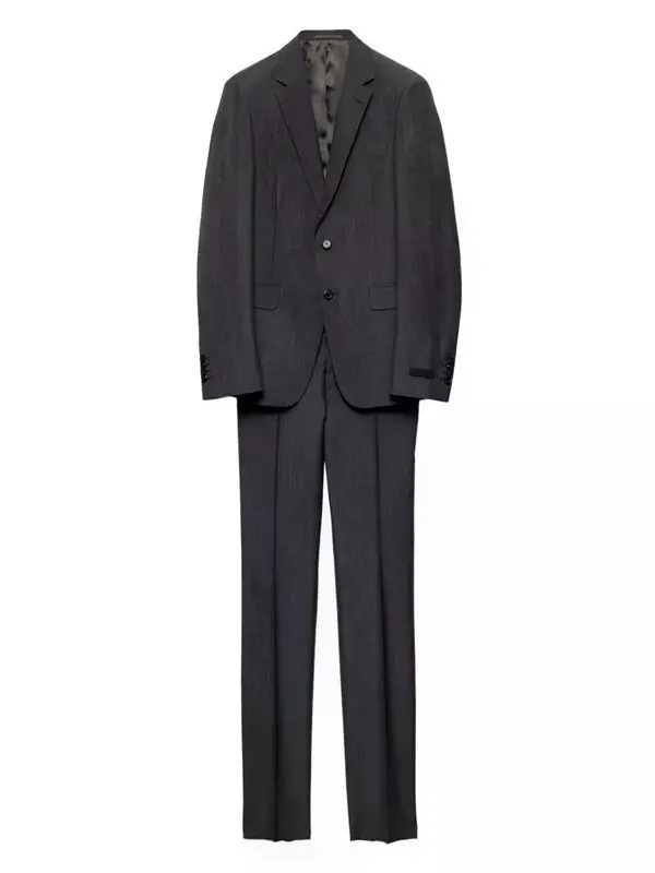 Prada Single-breasted Suit - Grey