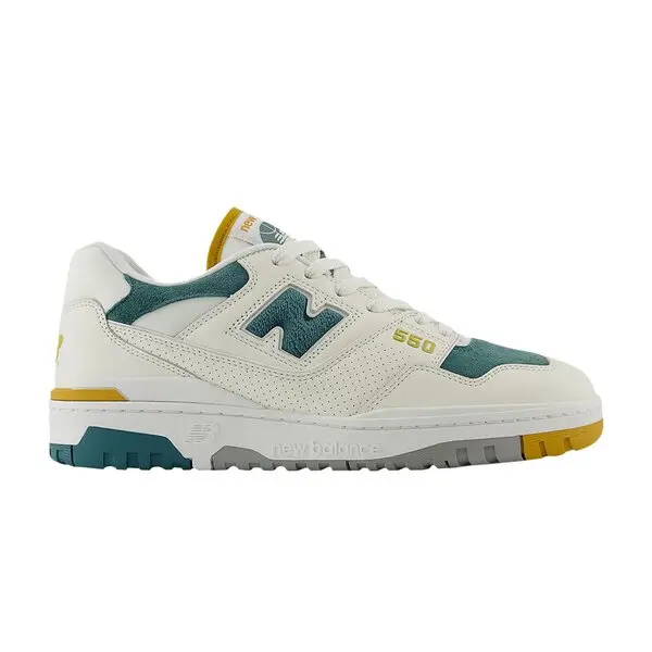 NEW BALANCE 550 Suede Toe Pack - White