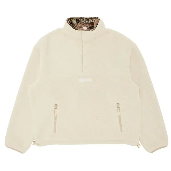 Supreme Polartec Shearling Reversible Pullover - Multicolor