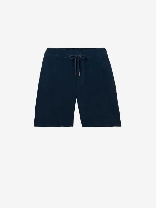 Fedeli Cotton Terry Bermuda Shorts