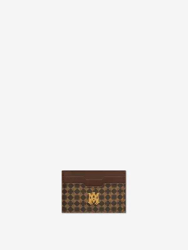 Amiri Ma Quad Card Holder - Brown