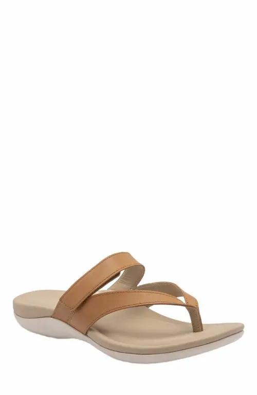 ABEO Oasis Thong Sandal - Almond - Metatarsal