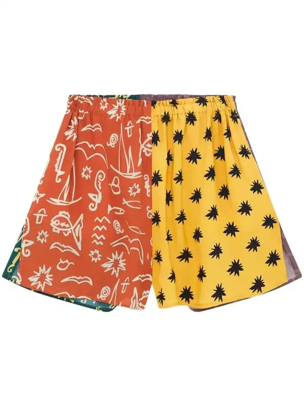 DONDE ESTEBAN Shorts - Yellow