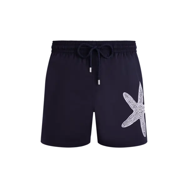 Vilebrequin Starlette Moorise Swim Trunks - Blue