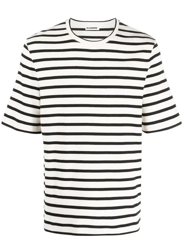 JIL SANDER Striped T-shirt - Multicolour