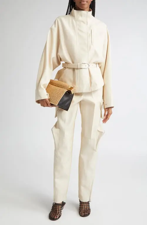Jacquemus The Ciro Belted Jacket - Light Beige