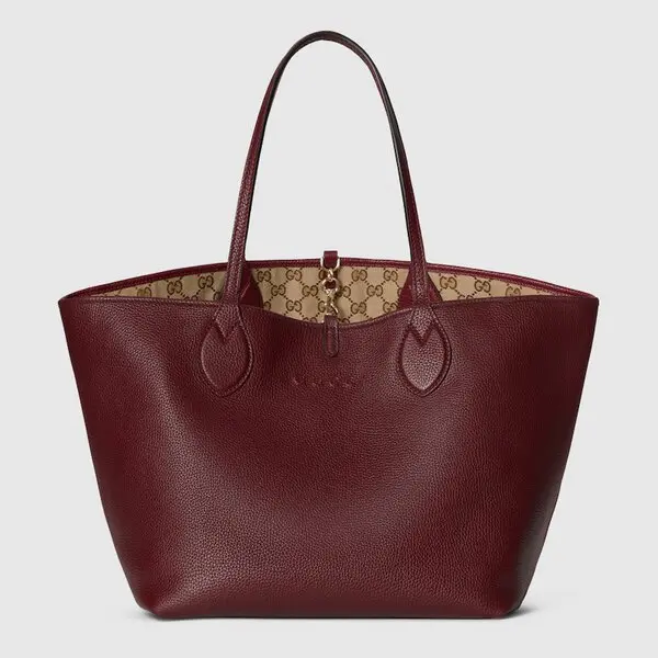 Gucci Totissima Large Reversible Tote Bag - Bordeaux