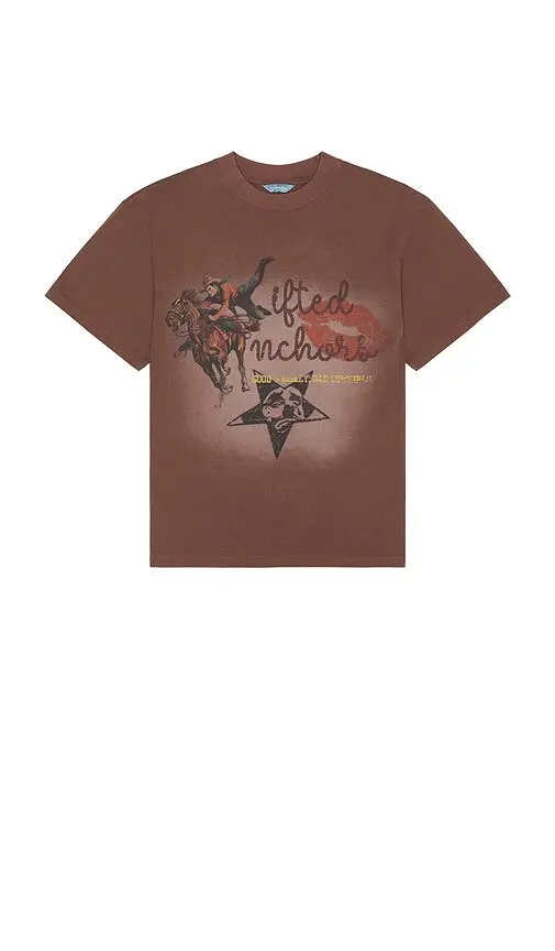 LIFTED ANCHORS Circus T-shirt In Chocolate