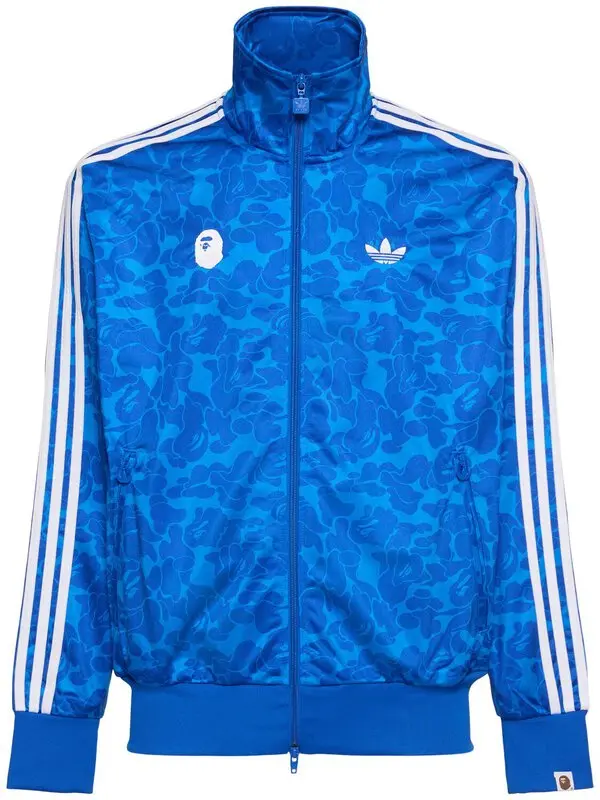 Adidas Originals By Alexander Wang Bape Firebird Track Top Blue