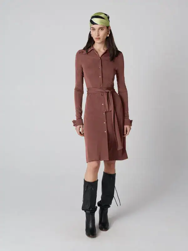 strapless black leather dress Casmir Leather Dress – Retrofete