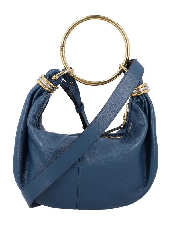 Chloé Small Bracelet Hobo Bag - Tapestry Blue