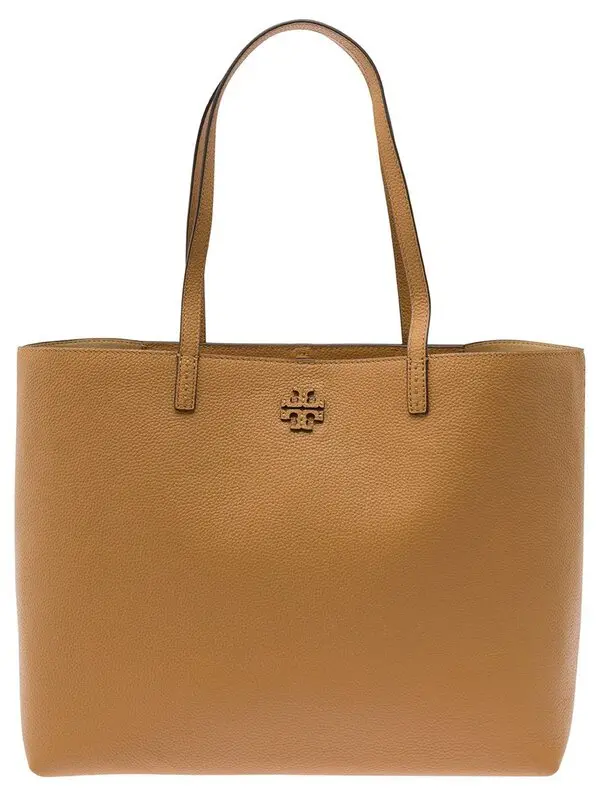 Tory Burch Mcgraw Tote Bag With Double T Detail