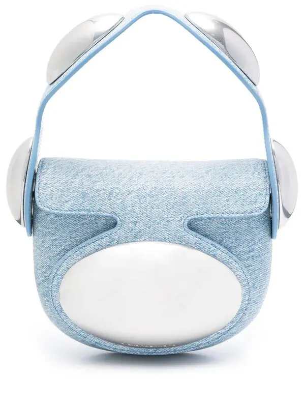 Alexander Wang Dome Mini Top Handle Bag - 473 Vintage Medium Indigo