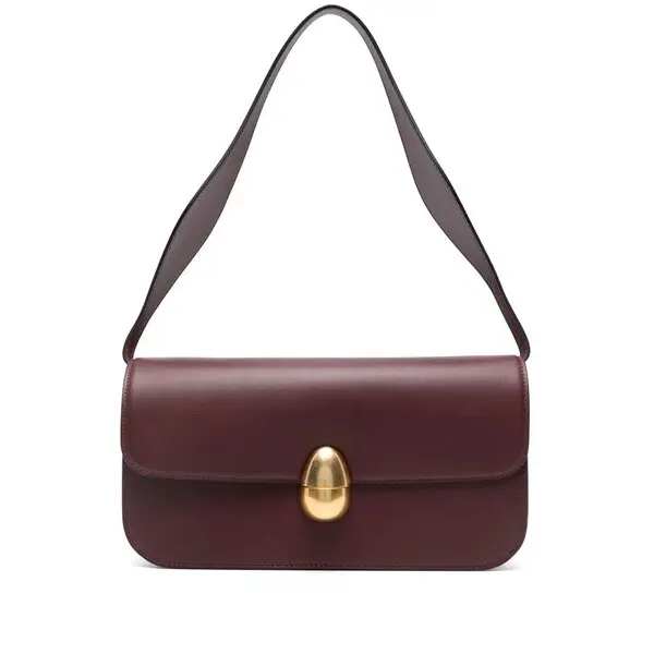 NEOUS Calf Leather Shoulder Bag - Red