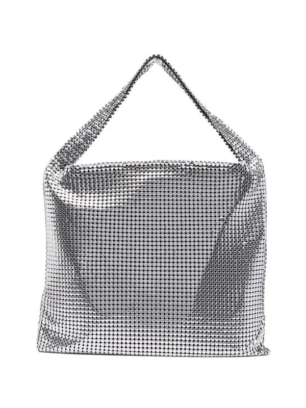 Rabanne Pixel Tote - P Silver
