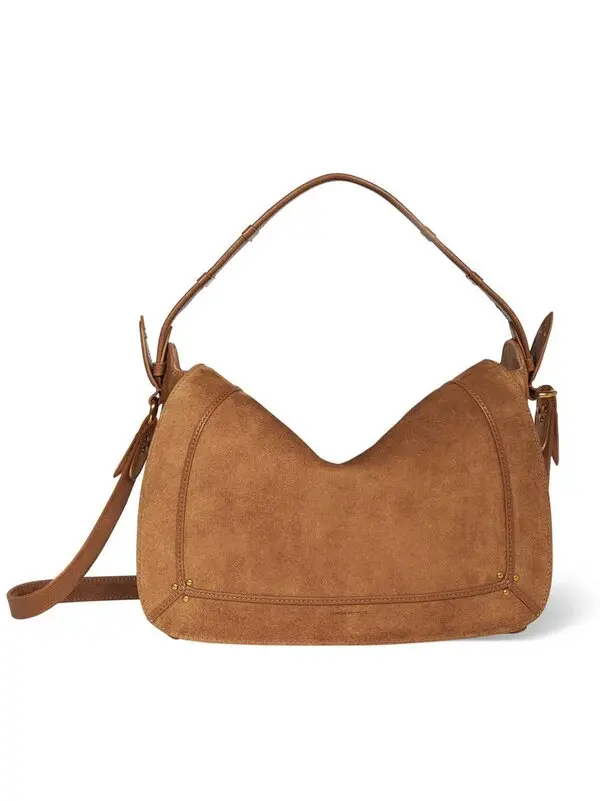 Jérôme Dreyfuss Pepito Large Suede Bag