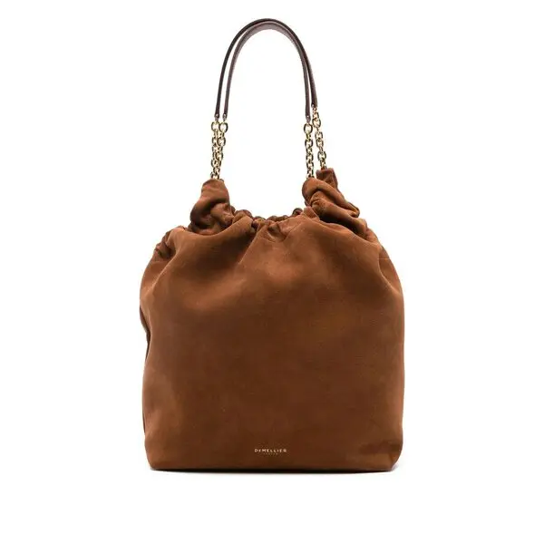 DEMELLIER Miami Deta Suede Bag - Brown