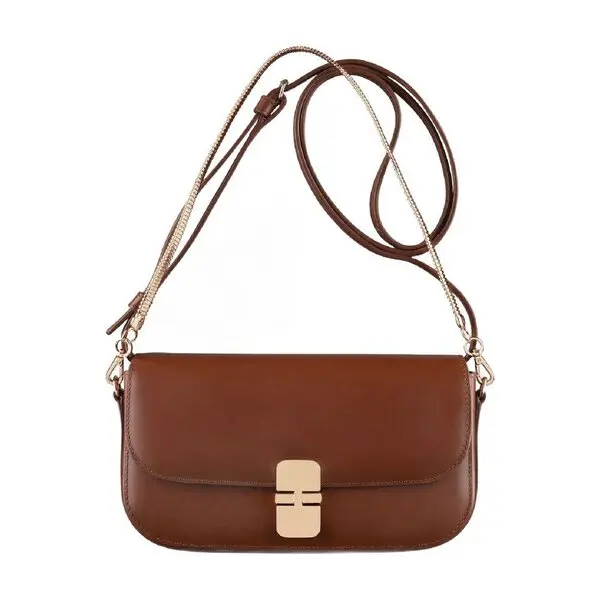 A.p.c. Grace Chaine Clutch - Brown