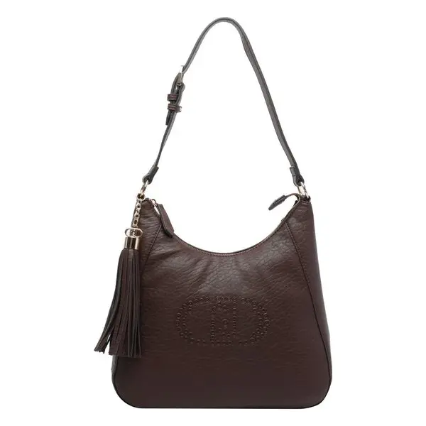 Liu Jo Logo Shoulder Bag - Brown