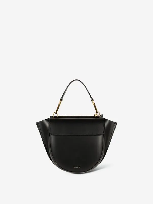 WANDLER Mini Hydrangea Handbag - Black